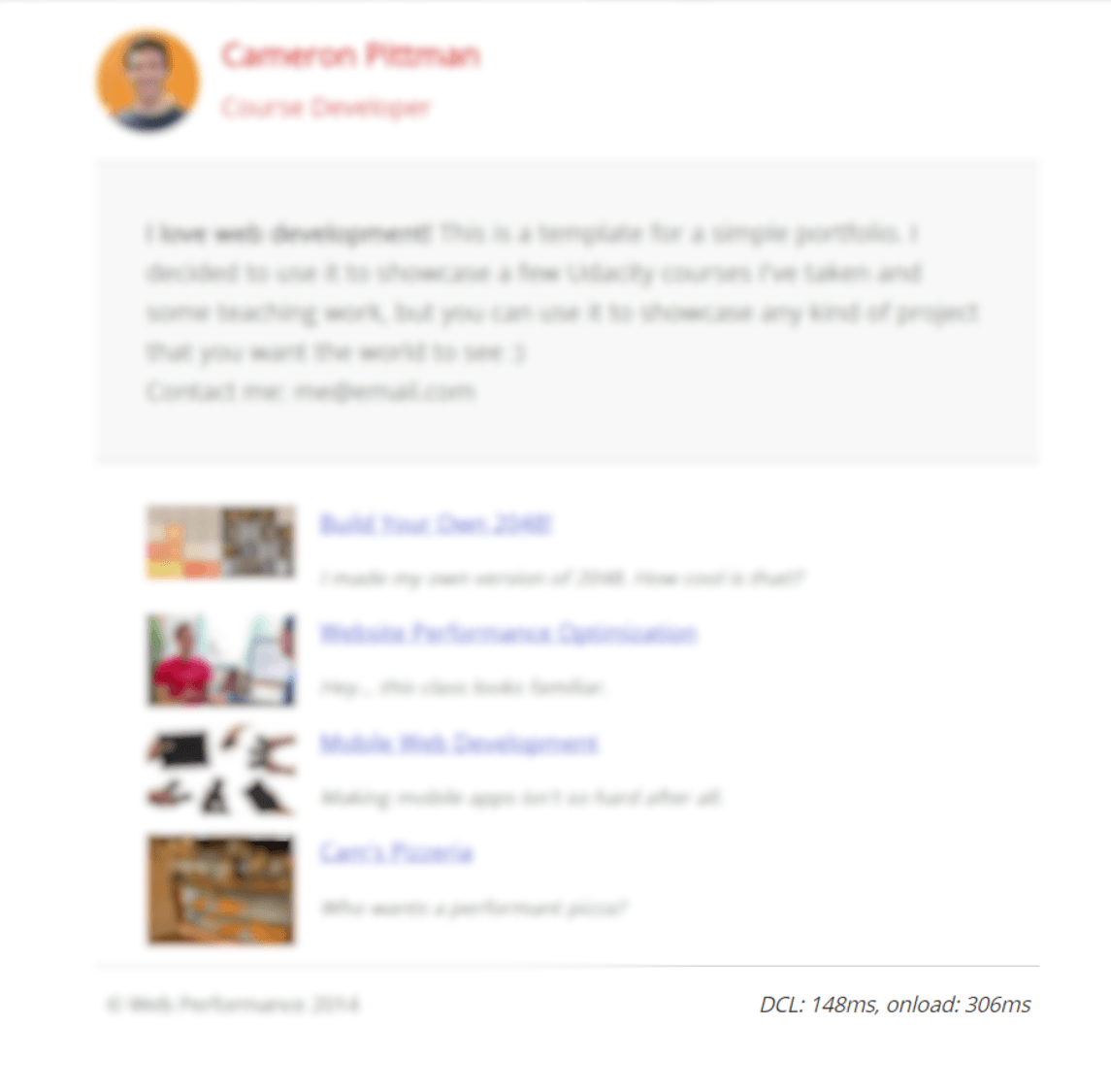 Mark Weigel's Portfolio Site